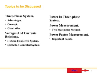 3Phase circuit in electricity and its need PPT.pptx