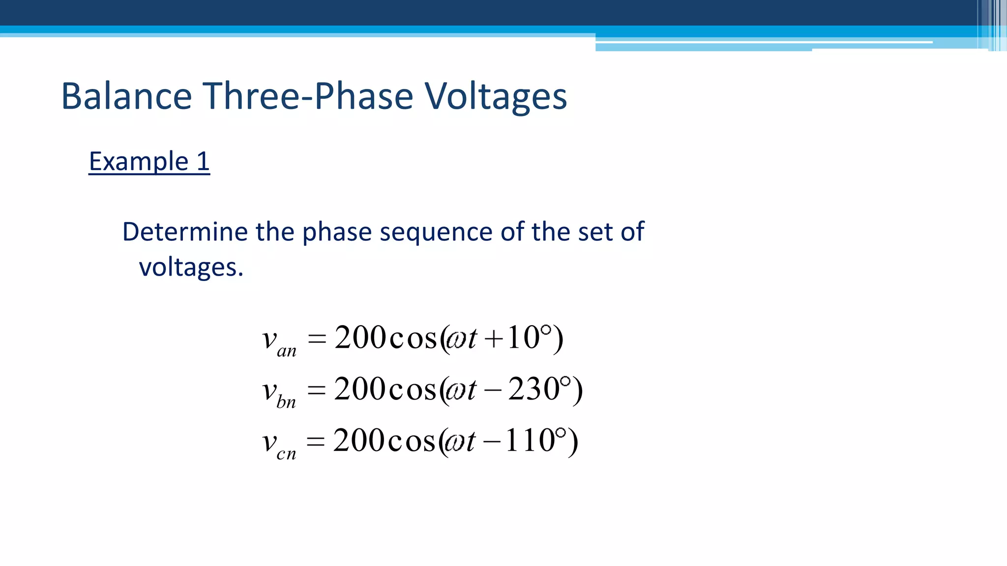 3-phase circuit | PPTX