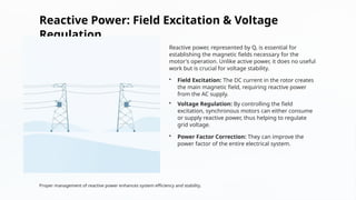 Power developed by 3 phase synchronous motor.pptx
