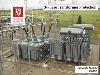 3 phase transformer protection | PPTX
