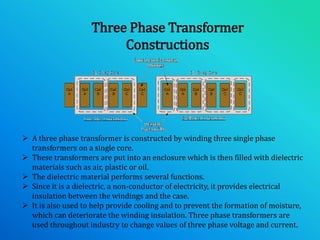 3 phase transformer protection | PPTX