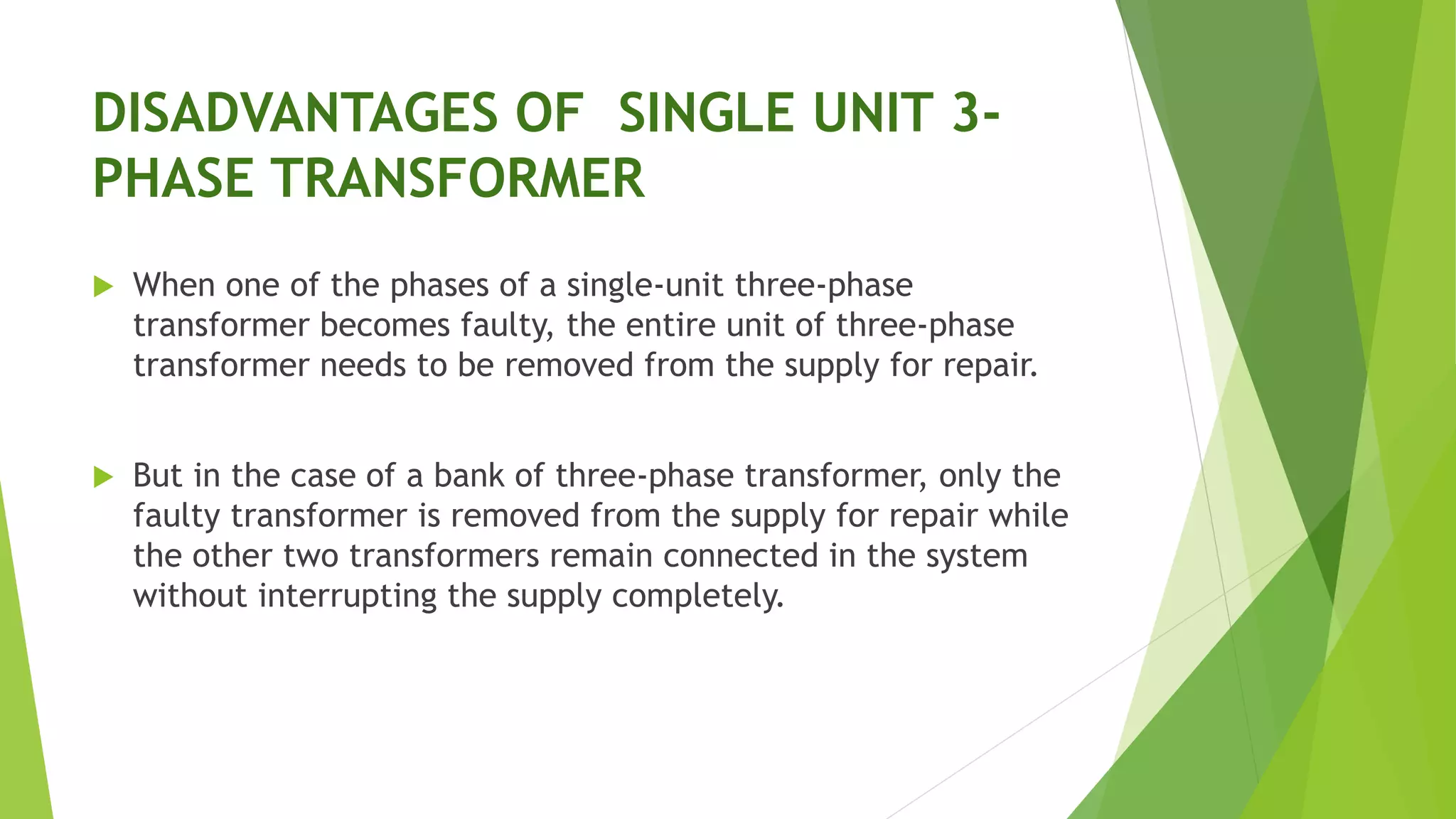 3 phase x'mer windings | PPTX