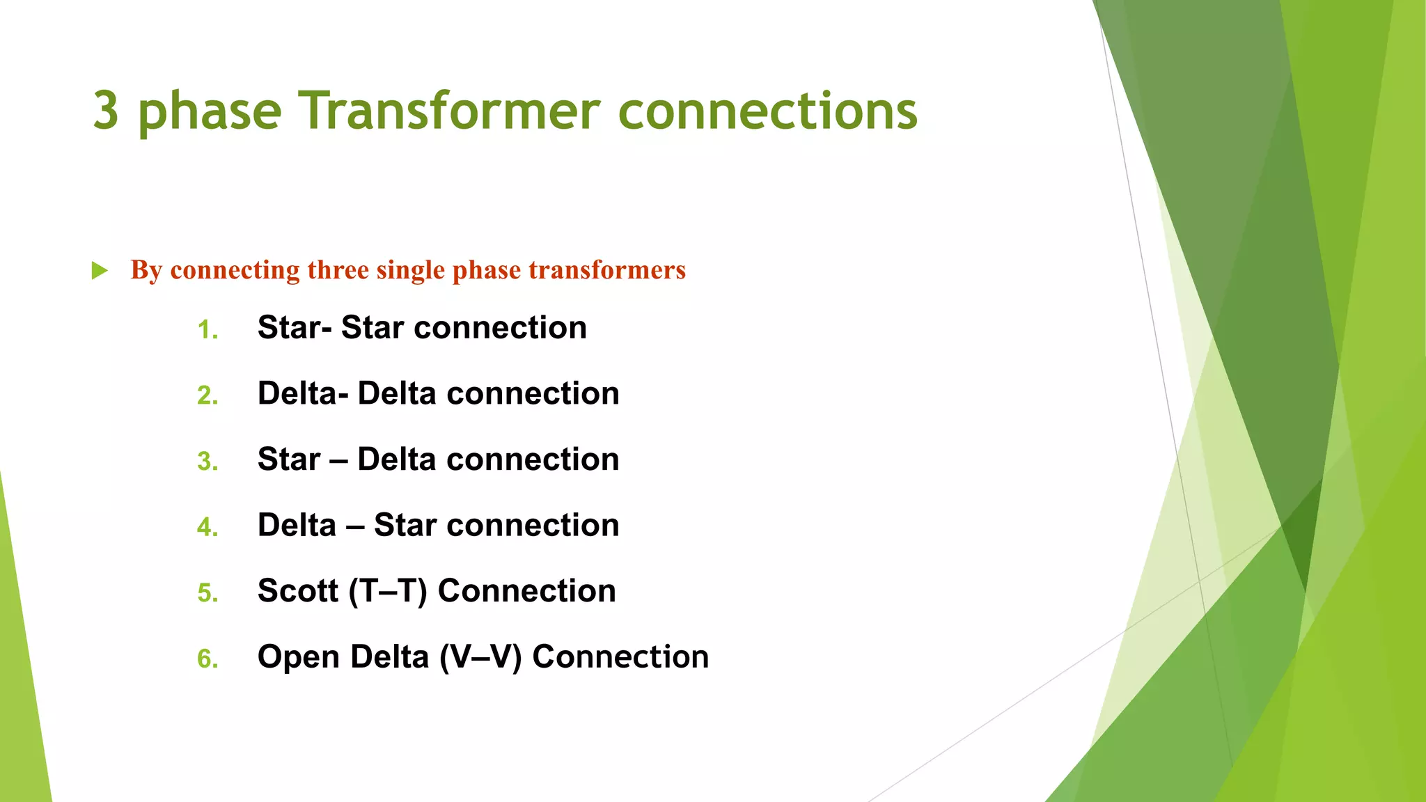 3 phase x'mer windings | PPTX