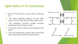 3 phase x'mer windings | PPTX