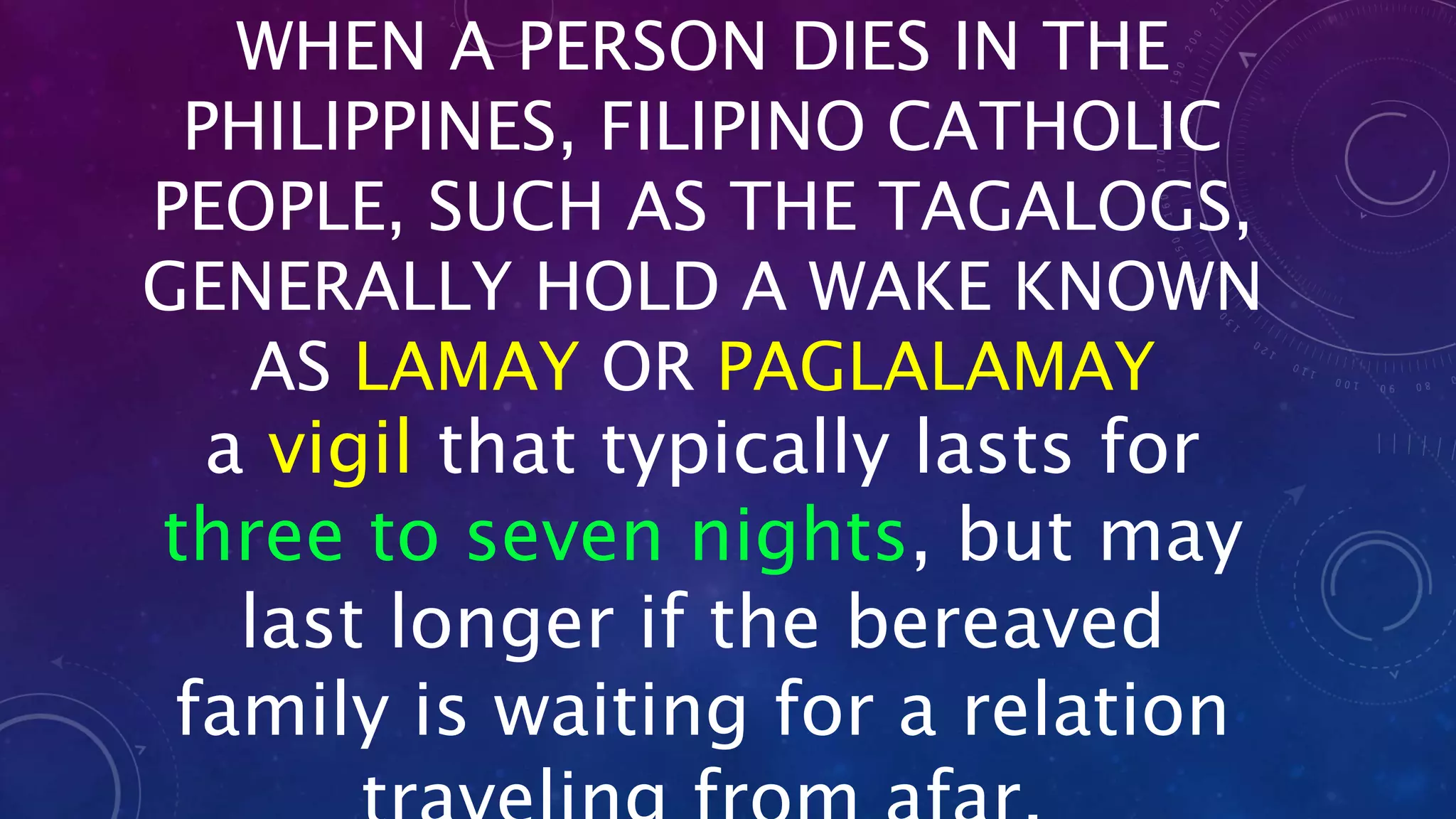 DEATH in PHILIPPINES | PPTX