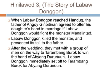 3 phil lit hinilawod | PPTX