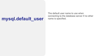 PHP ini Configuration.pptx | Web Development | Internet