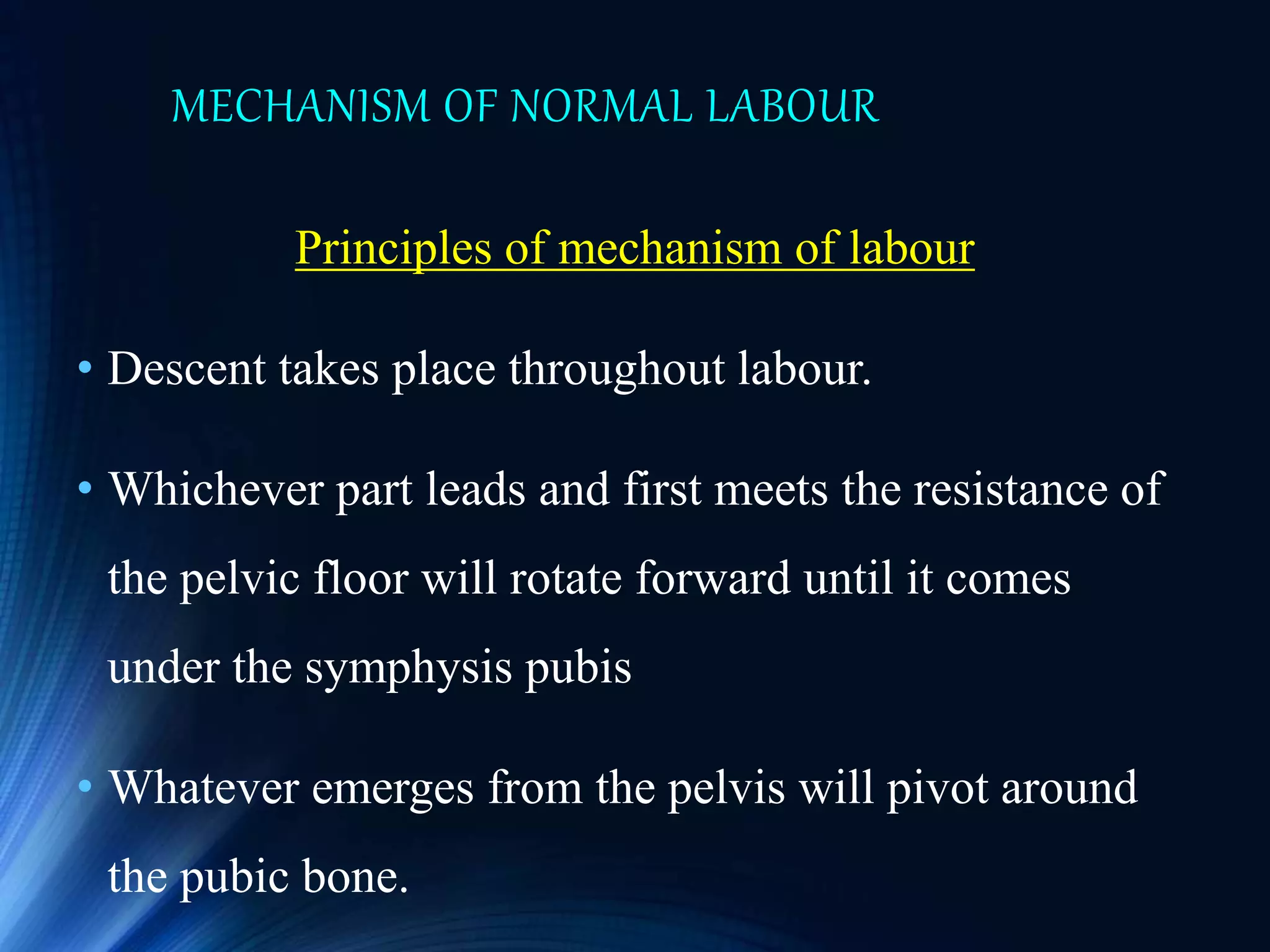 Physiology and Mangement of 2nd stage labour | PPTX
