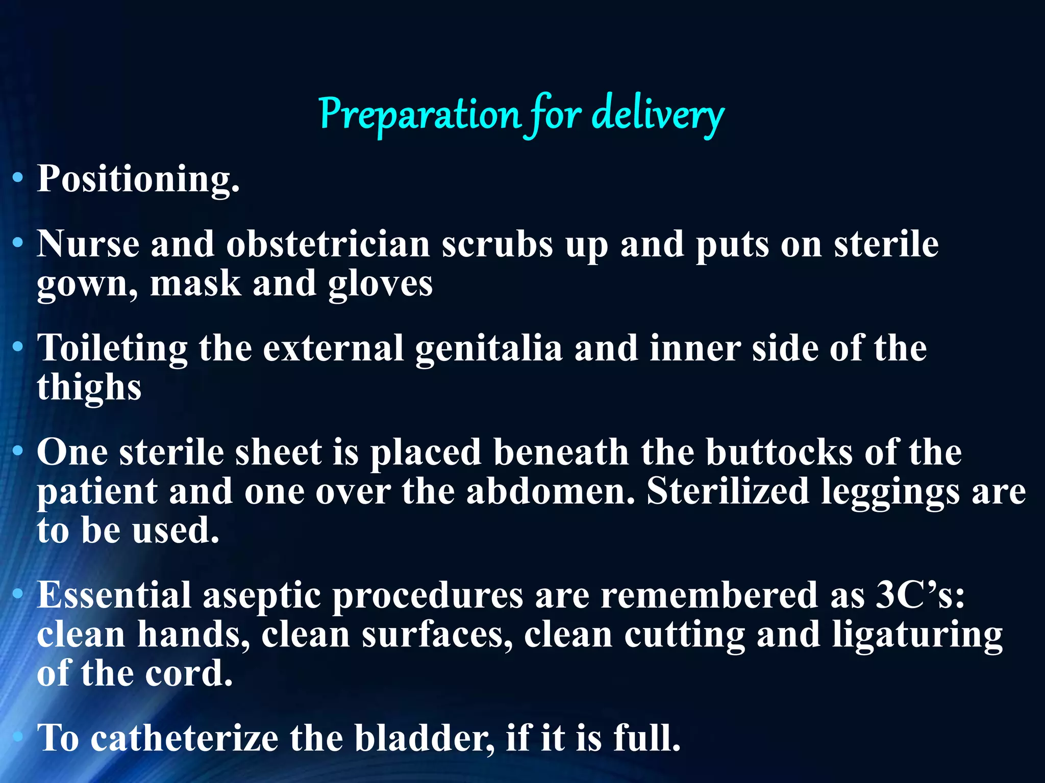 Physiology and Mangement of 2nd stage labour | PPTX