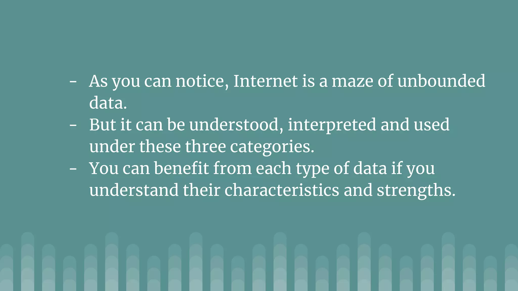 3 pillars of big data : structured data, semi structured data and ...