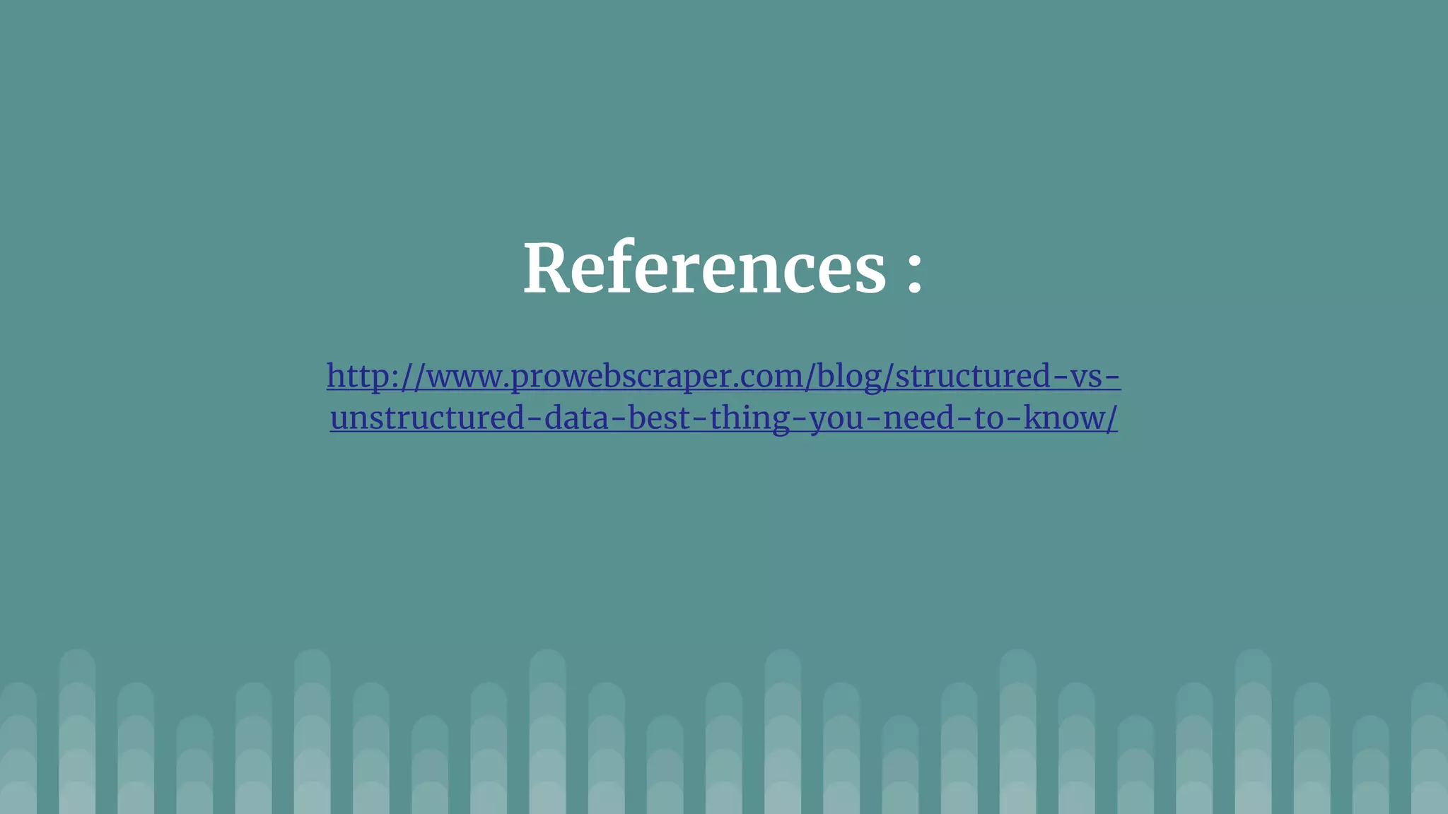 3 pillars of big data : structured data, semi structured data and ...