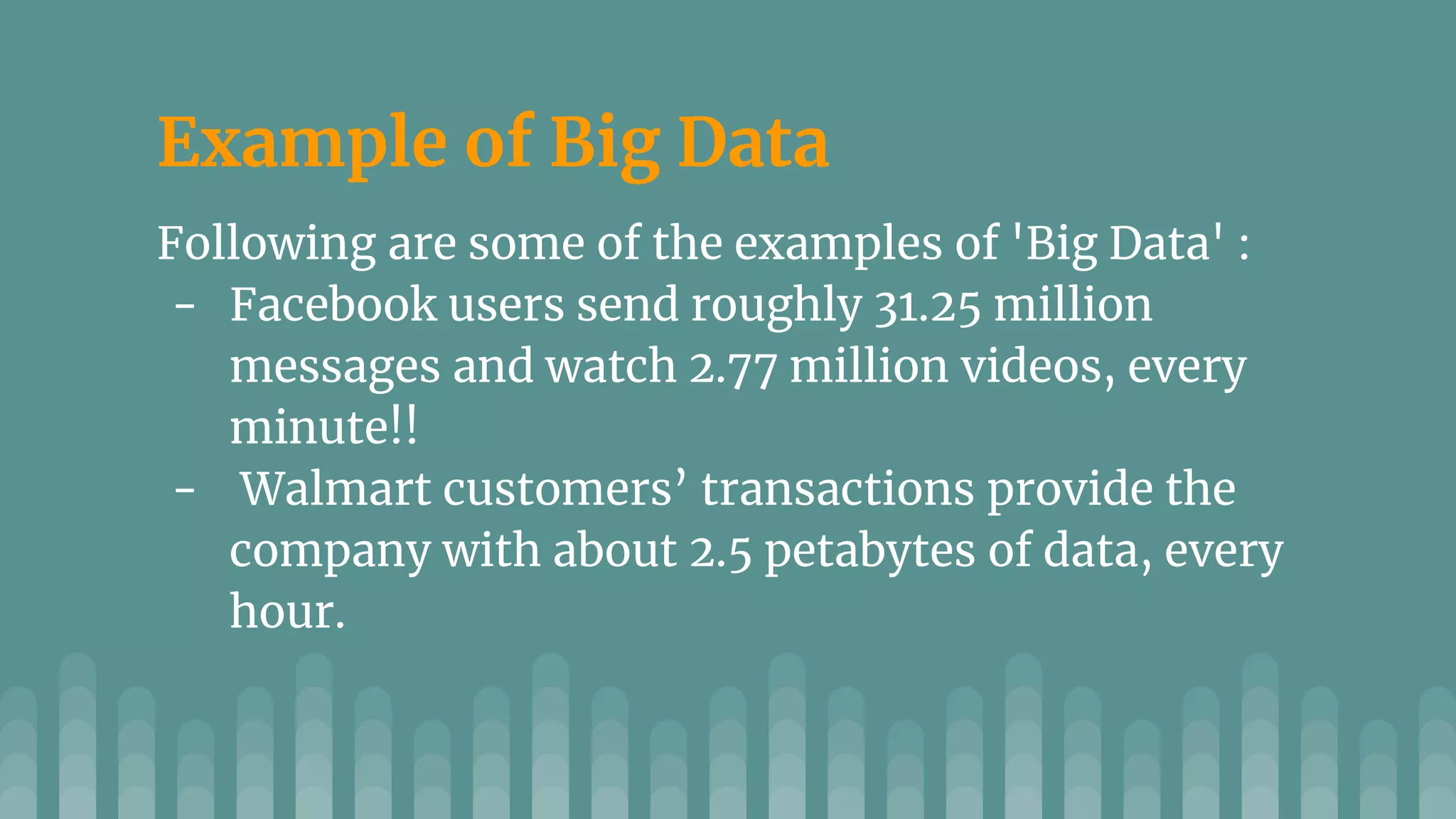 3 pillars of big data : structured data, semi structured data and ...