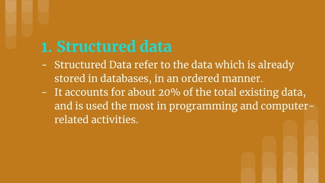3 pillars of big data : structured data, semi structured data and ...