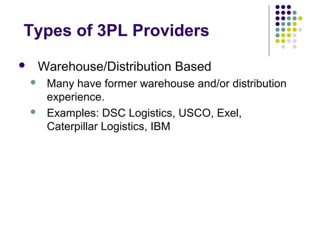 3pl | PPT