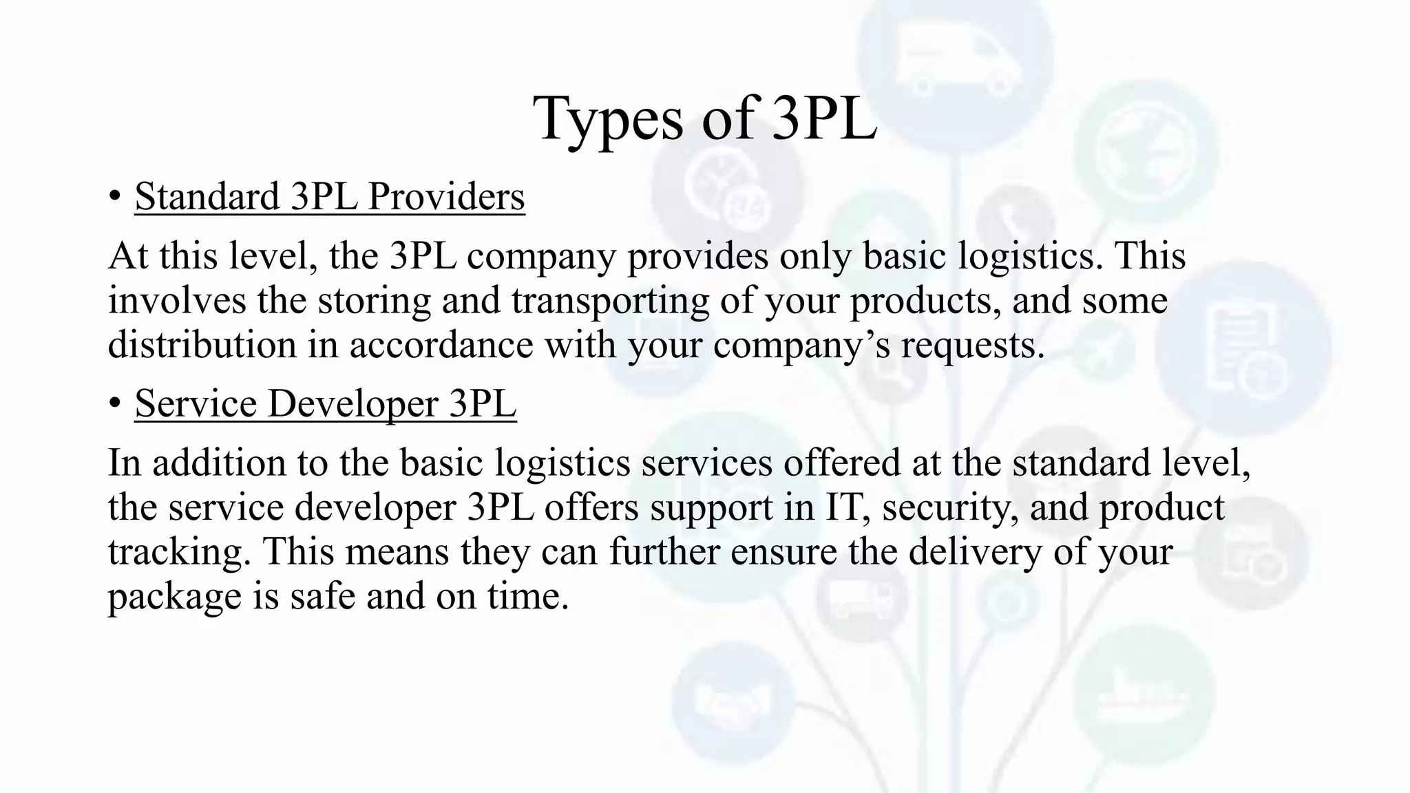 Third party Logistics | PPTX