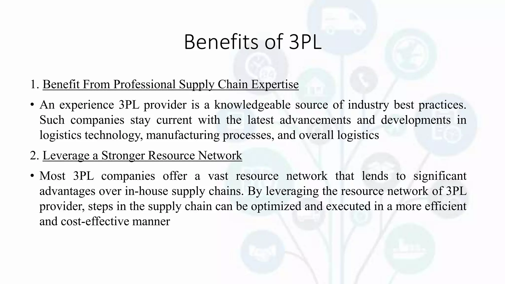 Third party Logistics | PPTX