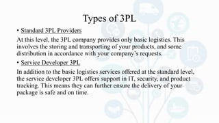 Third party Logistics | PPT