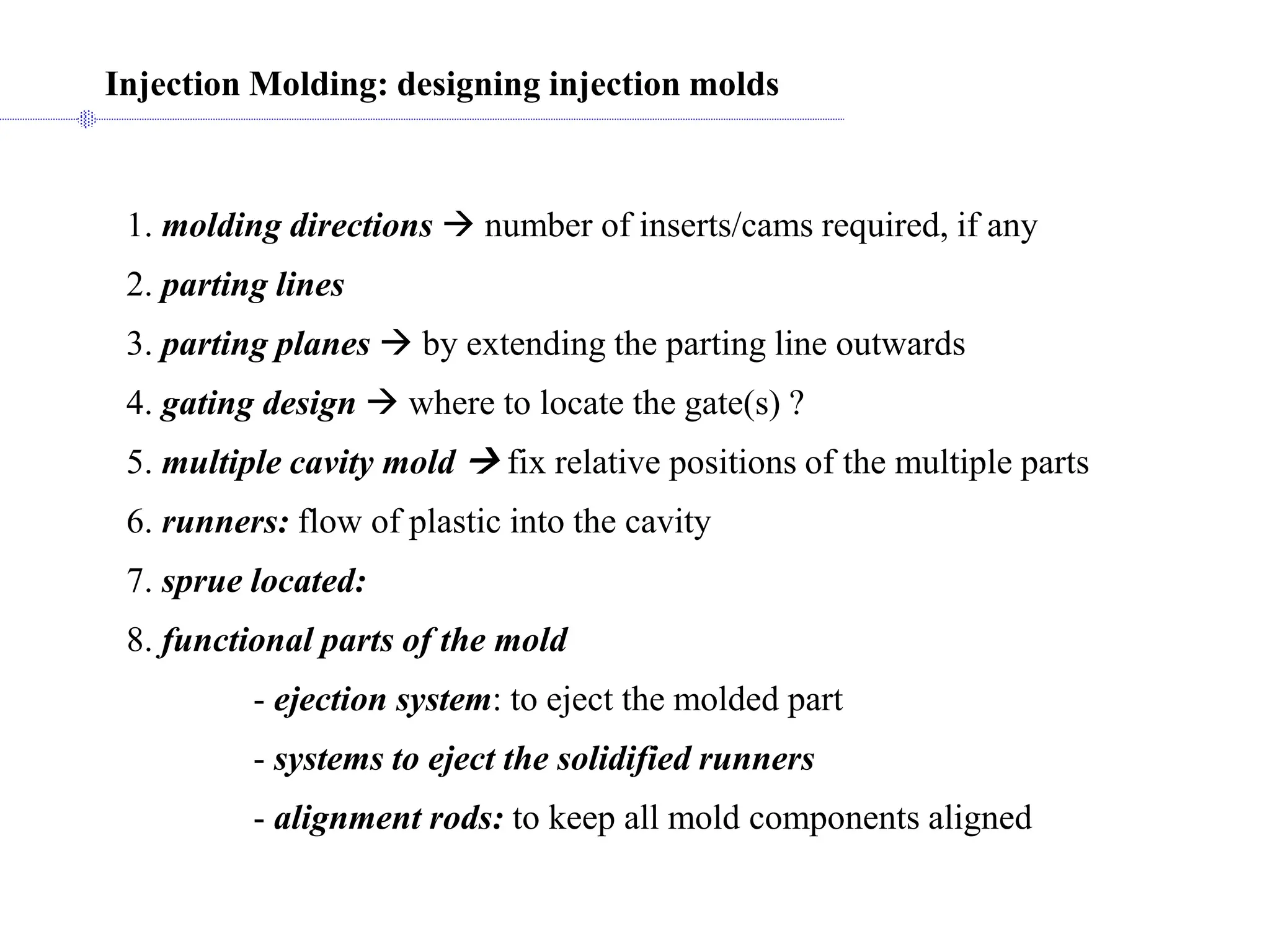 Plastic injection moulding process and materials.ppt