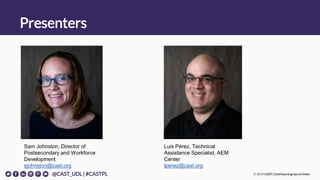 Bringing Equity and Inclusion to Remote Learning with UDL | PPT