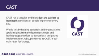 Bringing Equity and Inclusion to Remote Learning with UDL | PPTX ...