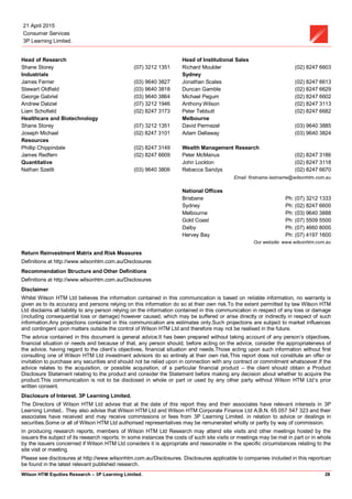 3P Learning (3PL) - Earning from Learning - equity research initiation ...
