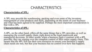 3 pl logistics | PPTX