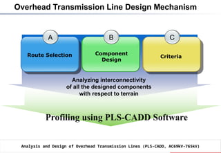 EHV & HV Transmission Line soft PLS-CADD.ppt