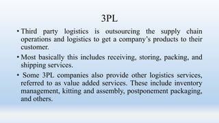 Third party logistics | PPT