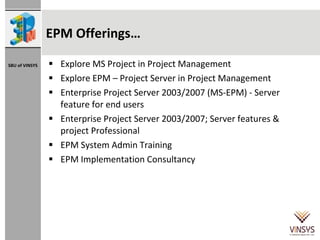 3 Pm-Vinsys Corporate Presentation | PPT