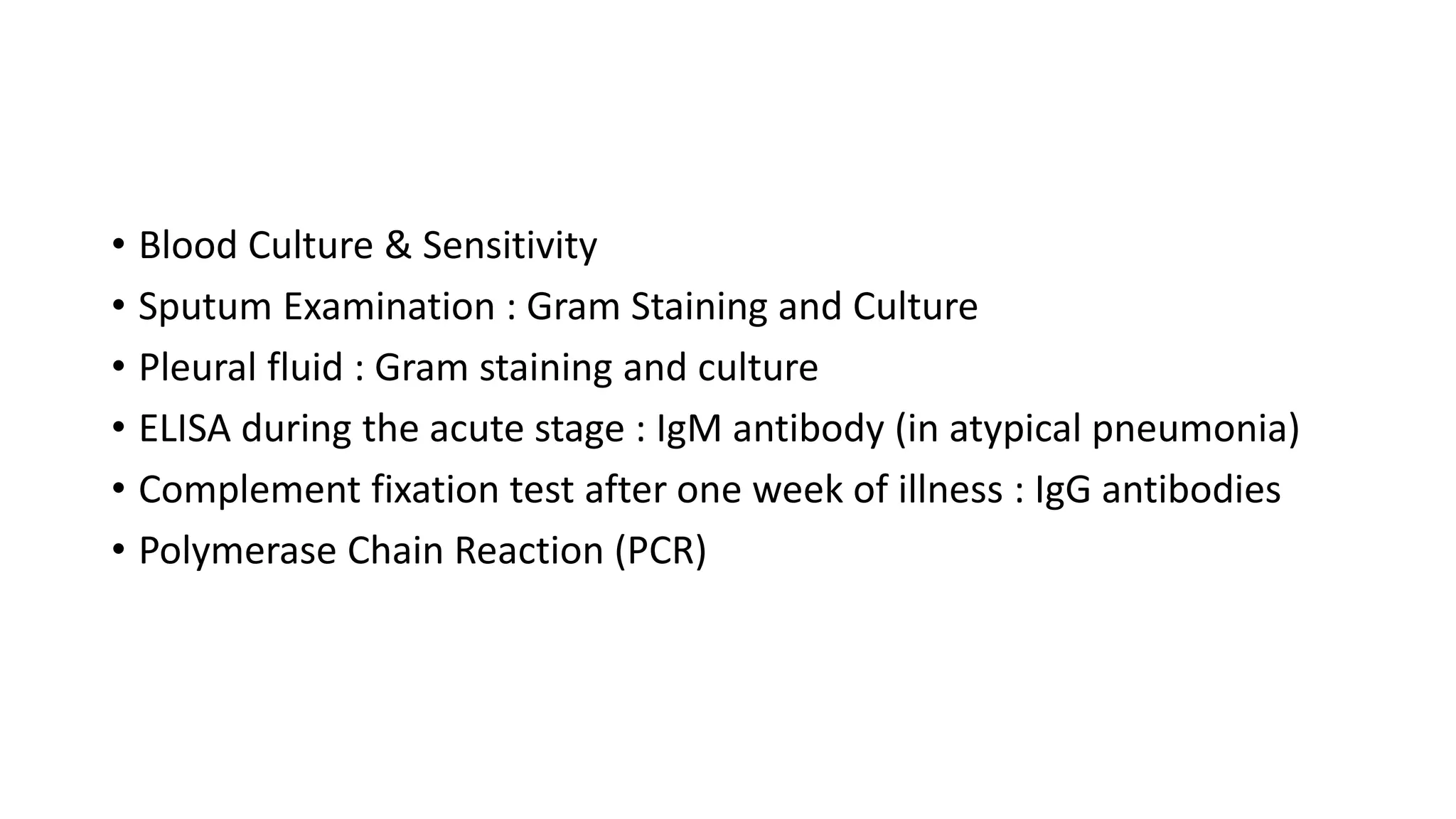 Management of Pneumonia | PPTX