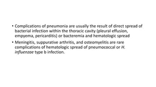 Management of Pneumonia | PPTX