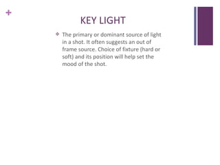 3 point lighting | PPT