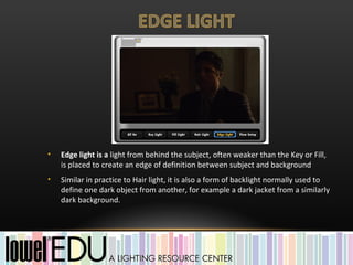 3 point lighting powerpoint | PPT