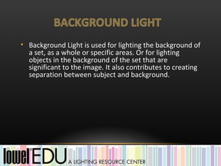3 point lighting powerpoint | PPT