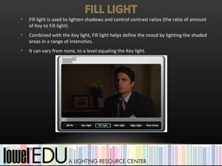 3 point lighting powerpoint | PPT