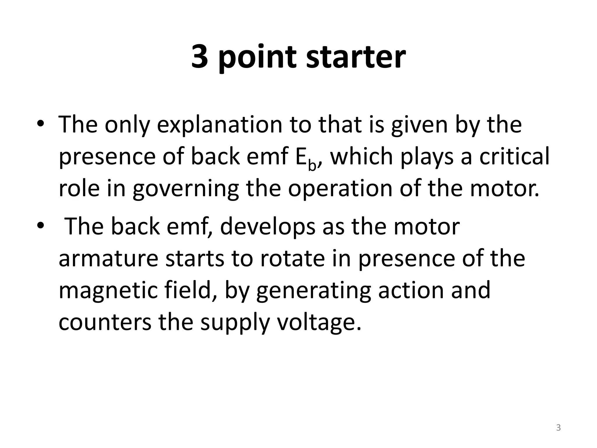 3 point starter | PPTX