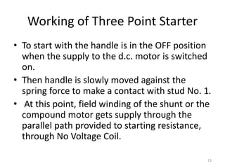 3 point starter | PPT