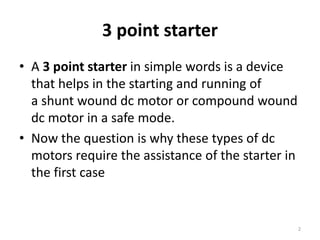 3 point starter | PPTX