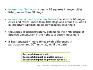 Use of wikis for political participation | PPT