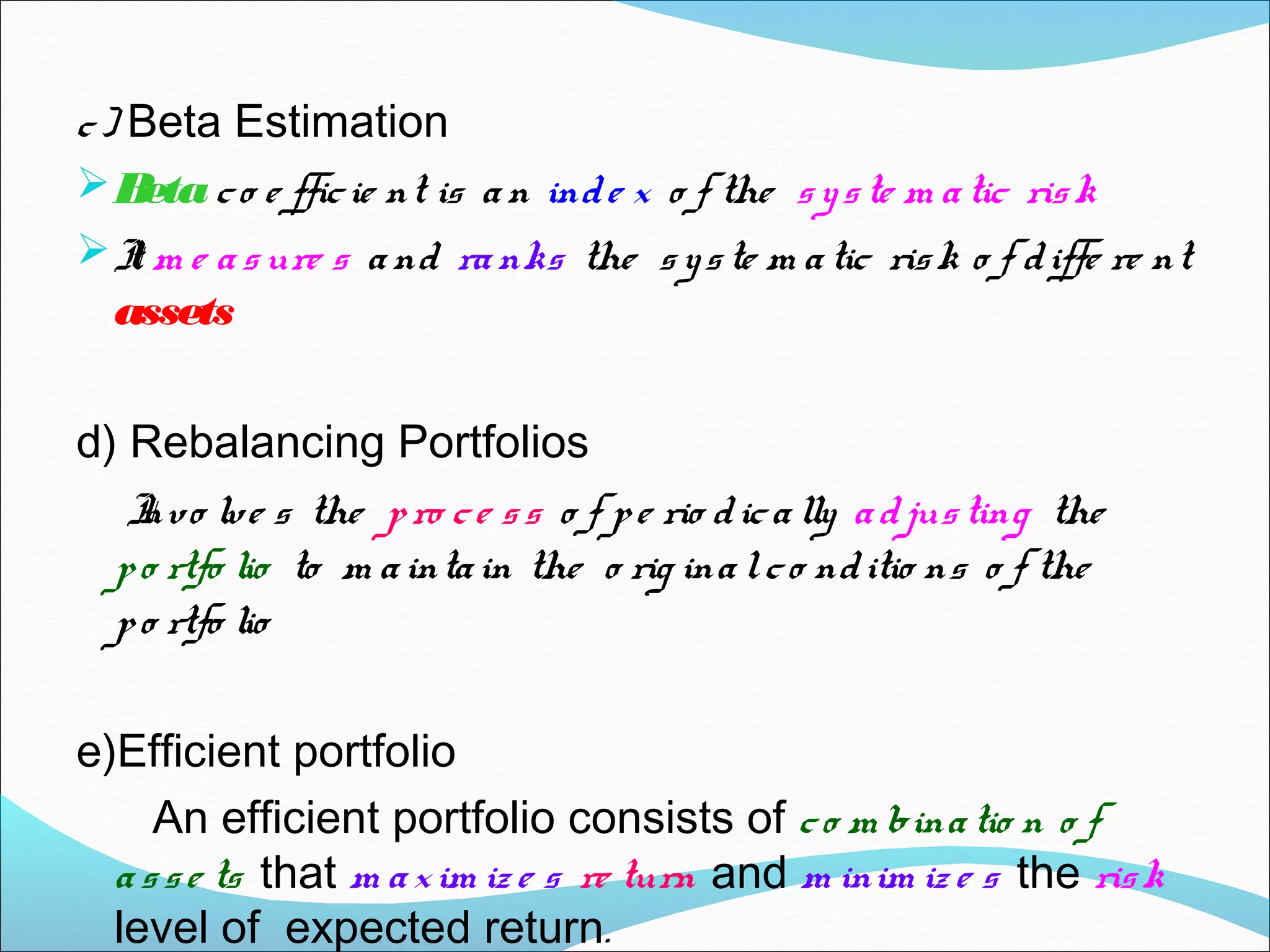 Portfolio Management Services | PPT