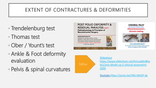 Post Polio residual Palsy & Deformities part3 Upper limb | PPTX