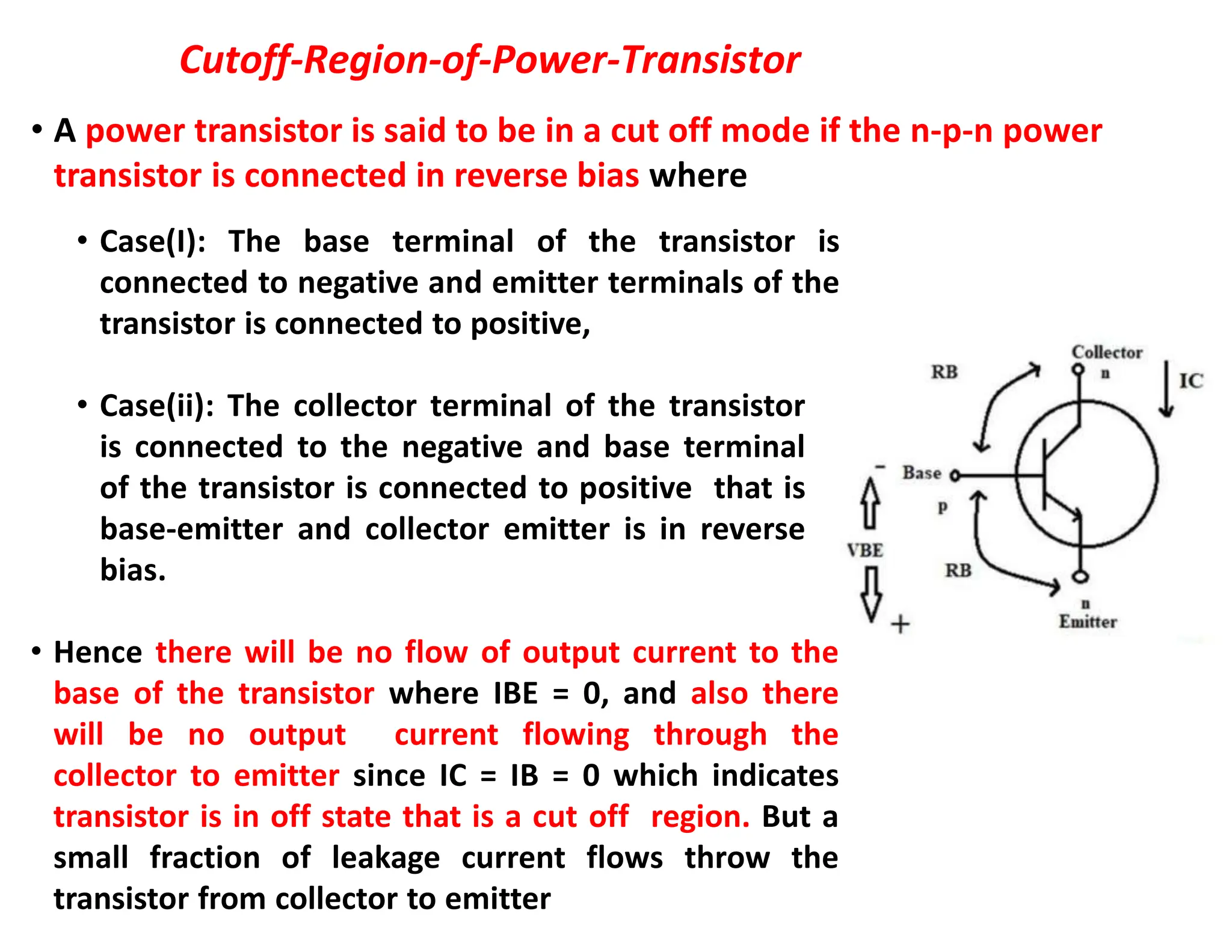 Advantages of the 3 Power Transistor used in the Automobile | PPTX