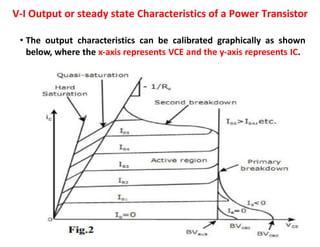Advantages of the 3 Power Transistor used in the Automobile | PPTX