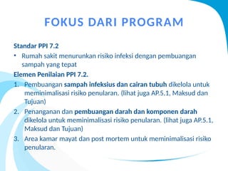 PENCEGAHAN DAN PENGENDALIAN INFEKSI KONSEP | PPTX