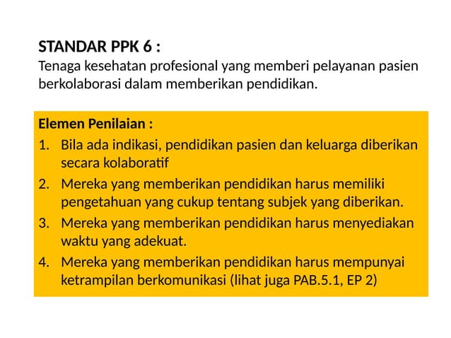 PPK. program pendidikan kesehatan berbasis | PPTX
