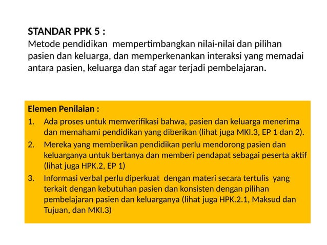 PPK. program pendidikan kesehatan berbasis | PPTX