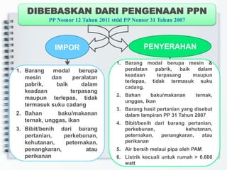 3 ppn dpp, pm, kms, restitusi, & fasilitas | PPTX