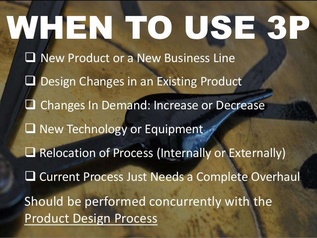 3P Production Preparation Process Overview