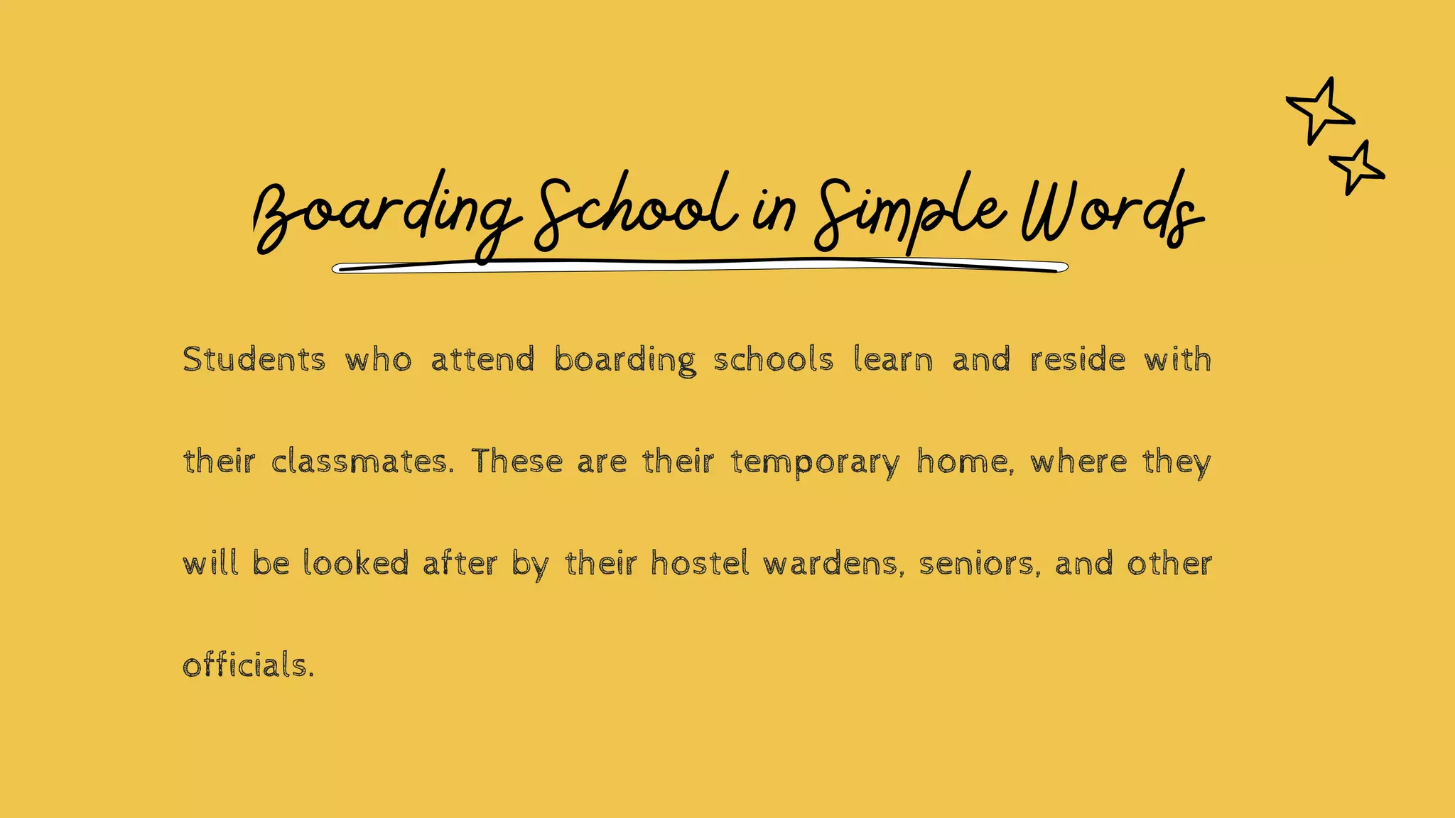 BOARDING SCHOOLS | PPT