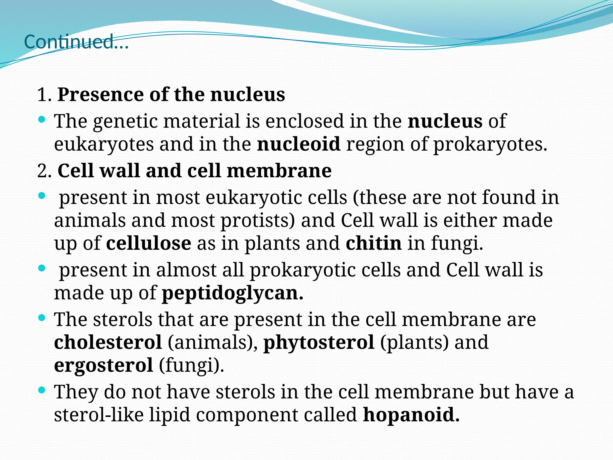 Prokaryotic vs Eukaryotic Cells and Cell Types | PPTX | Biological ...